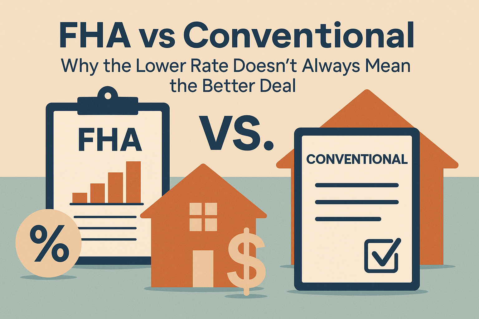 FHA vs Conventional: Why the Lower Rate Doesn’t Always Mean the Better Deal
