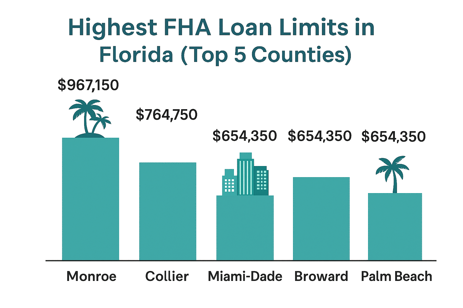 New 2025-2026 FHA Loan Limits in Florida | Updated With Every County